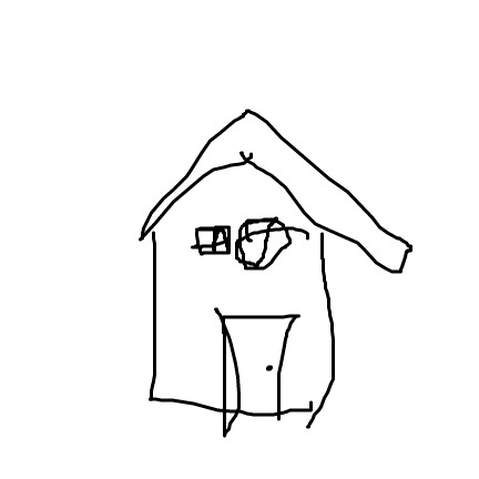 House Flood Drawing