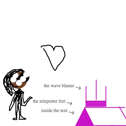 Project: a teleporter fort with cool stuff! . DESIGN SQUAD GLOBAL | PBS ...