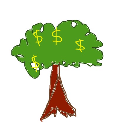 Money Tree Drawing